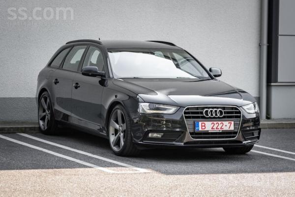Black Audi A4 2012 in Riga, with an engine capacity of 3.00 L and mileage of 321 thousand km for 8800 €, photo 3 on AUTOMOTO.COM.LV