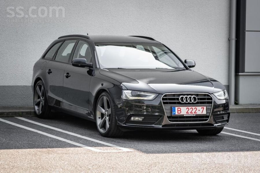 Black Audi A4 2012 in Riga, with an engine capacity of 3.00 L and mileage of 321 thousand km for 8800 €, photo 4 on AUTOMOTO.COM.LV