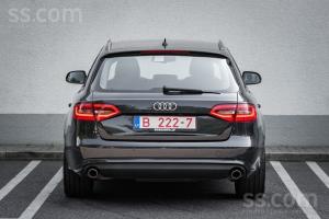 Black Audi A4 2012 in Riga, with an engine capacity of 3.00 L and mileage of 321 thousand km for 8800 €, photo 6 on AUTOMOTO.COM.LV