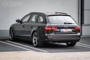 Black Audi A4 2012 in Riga, with an engine capacity of 3.00 L and mileage of 321 thousand km for 8800 €, photo 7 on AUTOMOTO.COM.LV
