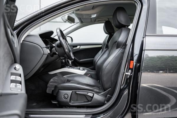 Black Audi A4 2012 in Riga, with an engine capacity of 3.00 L and mileage of 321 thousand km for 8800 €, photo 7 on AUTOMOTO.COM.LV
