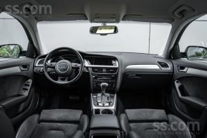 Black Audi A4 2012 in Riga, with an engine capacity of 3.00 L and mileage of 321 thousand km for 8800 €, photo 14 on AUTOMOTO.COM.LV