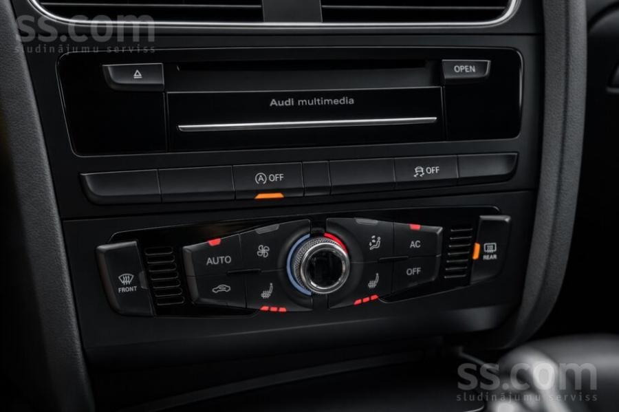 Black Audi A4 2012 in Riga, with an engine capacity of 3.00 L and mileage of 321 thousand km for 8800 €, photo 21 on AUTOMOTO.COM.LV