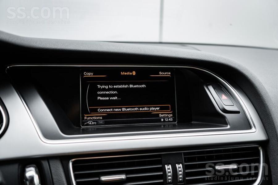 Black Audi A4 2012 in Riga, with an engine capacity of 3.00 L and mileage of 321 thousand km for 8800 €, photo 24 on AUTOMOTO.COM.LV