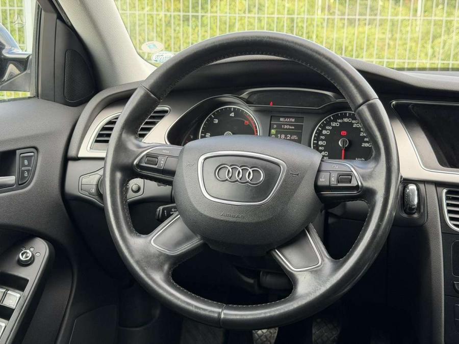 Black Audi A4 2012 in Taurage, with an engine capacity of 1.97 L and mileage of 341 thousand km for 6200 €, photo 14 on AUTOMOTO.COM.LV