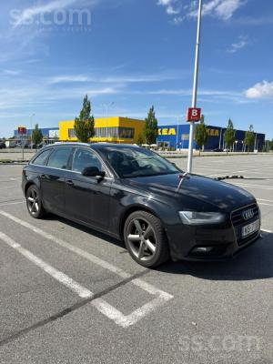 Black Audi A4 2012 in Riga, with an engine capacity of 2.00 L and mileage of 289 thousand km for 6500 €, photo  on AUTOMOTO.COM.LV