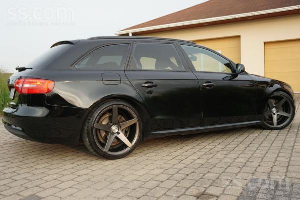 Black Audi A4 2012 in Bauska, with an engine capacity of 2.00 L and mileage of 265 thousand km for 7690 €, photo 2 on AUTOMOTO.COM.LV