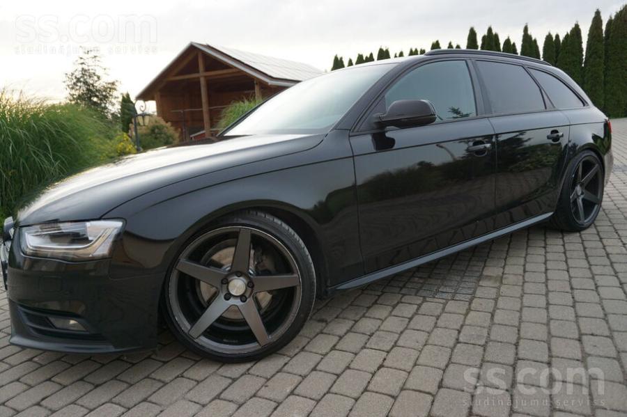 Black Audi A4 2012 in Bauska, with an engine capacity of 2.00 L and mileage of 265 thousand km for 7690 €, photo 5 on AUTOMOTO.COM.LV