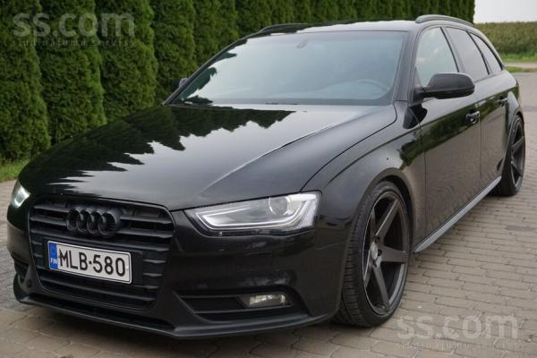 Black Audi A4 2012 in Bauska, with an engine capacity of 2.00 L and mileage of 265 thousand km for 7690 €, photo 7 on AUTOMOTO.COM.LV