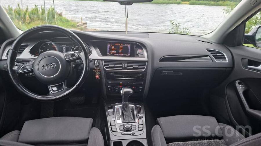Black Audi A4 2012 in Riga, with an engine capacity of 2.00 L and mileage of 261 thousand km for 7550 €, photo 5 on AUTOMOTO.COM.LV