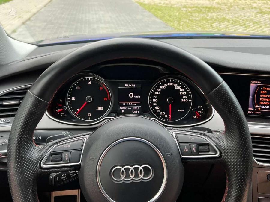Melns Audi A4 2012 Trakai, ar dzinēja tilpumu 1.97 L un nobraukumu 263 tūkst. km par 7200 €, foto 20 vietnē AUTOMOTO.COM.LV