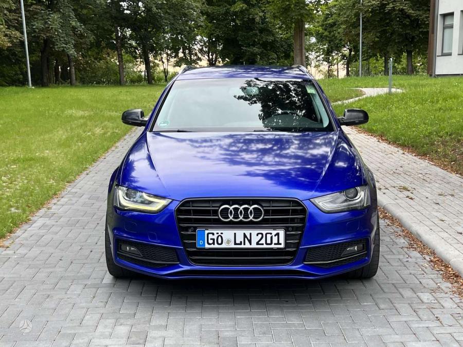 Black Audi A4 2012 in Trakai, with an engine capacity of 1.97 L and mileage of 262 thousand km for 7150 €, photo 1 on AUTOMOTO.COM.LV