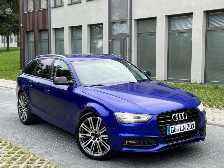 Black Audi A4 2012 in Trakai, with an engine capacity of 1.97 L and mileage of 262 thousand km for 7150 €, photo 9 on AUTOMOTO.COM.LV