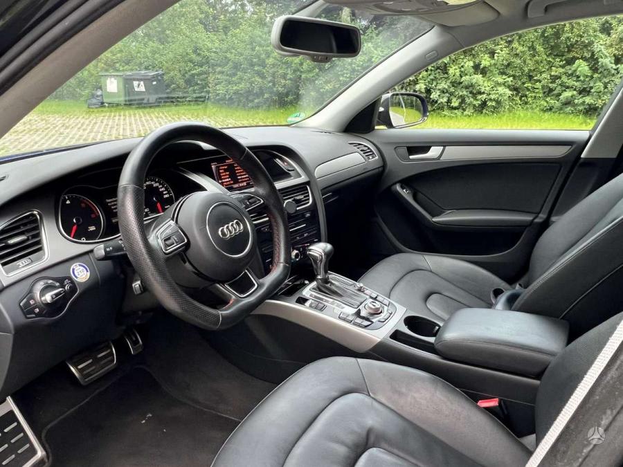 Black Audi A4 2012 in Trakai, with an engine capacity of 1.97 L and mileage of 262 thousand km for 7150 €, photo 18 on AUTOMOTO.COM.LV