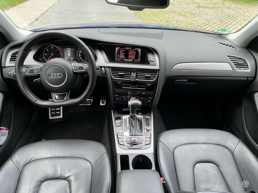 Black Audi A4 2012 in Trakai, with an engine capacity of 1.97 L and mileage of 262 thousand km for 7150 €, photo 20 on AUTOMOTO.COM.LV