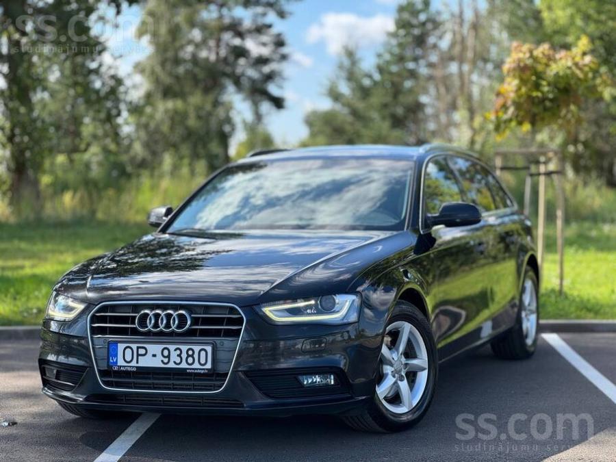 Black Audi A4 2012 in Riga, with an engine capacity of 2.00 L and mileage of 363 thousand km for 5350 €, photo 1 on AUTOMOTO.COM.LV