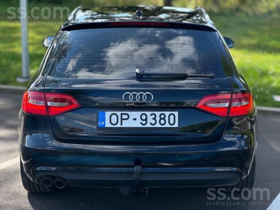 Black Audi A4 2012 in Riga, with an engine capacity of 2.00 L and mileage of 363 thousand km for 5350 €, photo 8 on AUTOMOTO.COM.LV