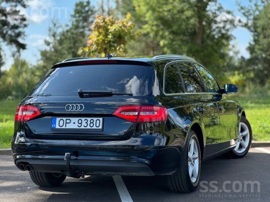 Black Audi A4 2012 in Riga, with an engine capacity of 2.00 L and mileage of 363 thousand km for 5350 €, photo 9 on AUTOMOTO.COM.LV