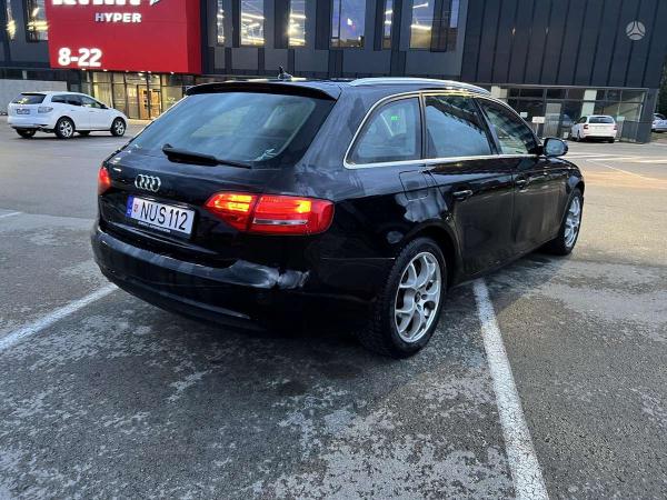 Black Audi A4 2012 in Klaipeda, with an engine capacity of 1.97 L and mileage of 300 thousand km for 5200 €, photo 11 on AUTOMOTO.COM.LV