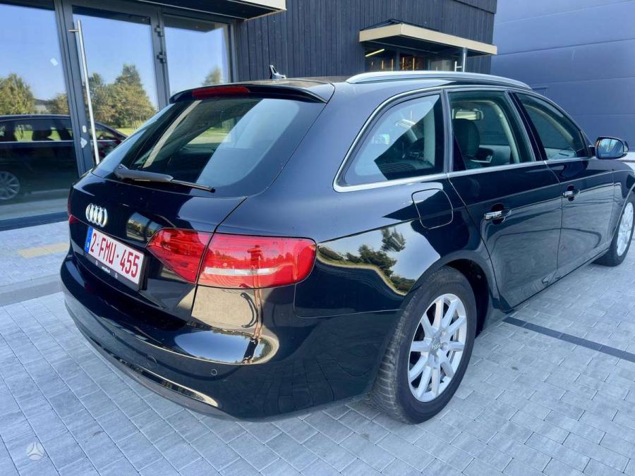 Black Audi A4 2012 in Siauliai, with an engine capacity of 1.97 L and mileage of 205 thousand km for 6550 €, photo 10 on AUTOMOTO.COM.LV