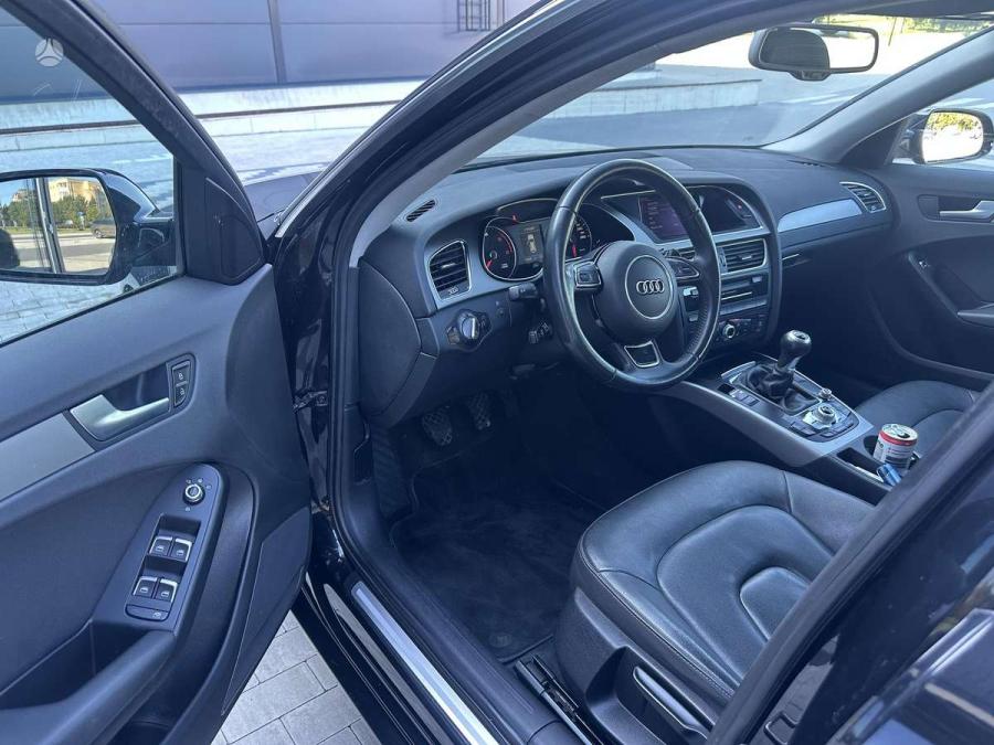 Black Audi A4 2012 in Siauliai, with an engine capacity of 1.97 L and mileage of 205 thousand km for 6550 €, photo 14 on AUTOMOTO.COM.LV