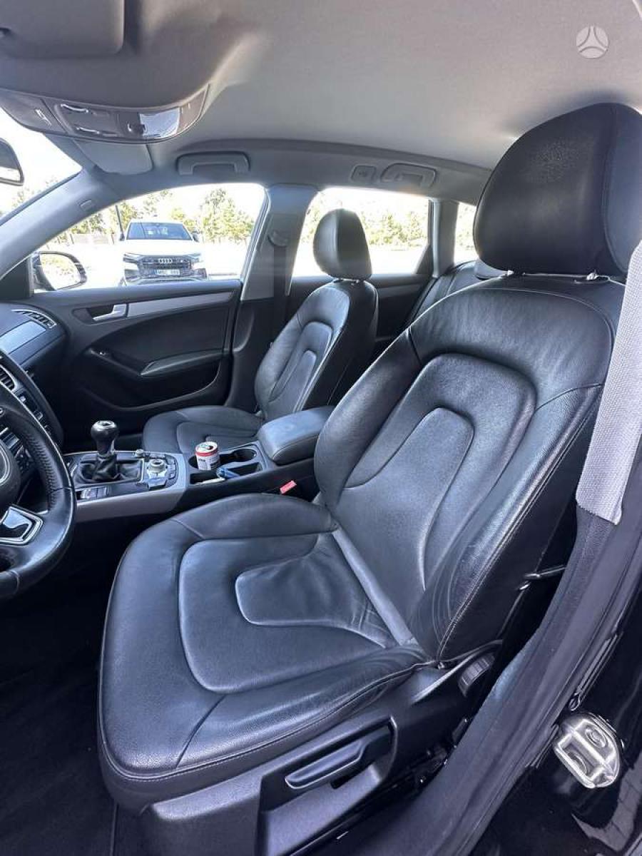 Black Audi A4 2012 in Siauliai, with an engine capacity of 1.97 L and mileage of 205 thousand km for 6550 €, photo 16 on AUTOMOTO.COM.LV