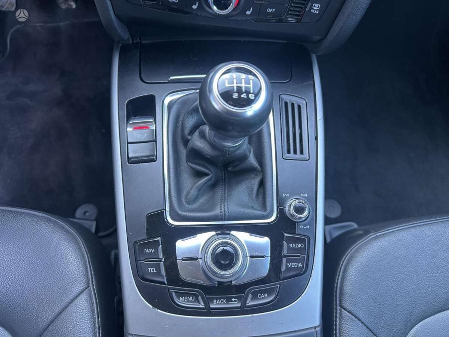 Black Audi A4 2012 in Siauliai, with an engine capacity of 1.97 L and mileage of 205 thousand km for 6550 €, photo 20 on AUTOMOTO.COM.LV
