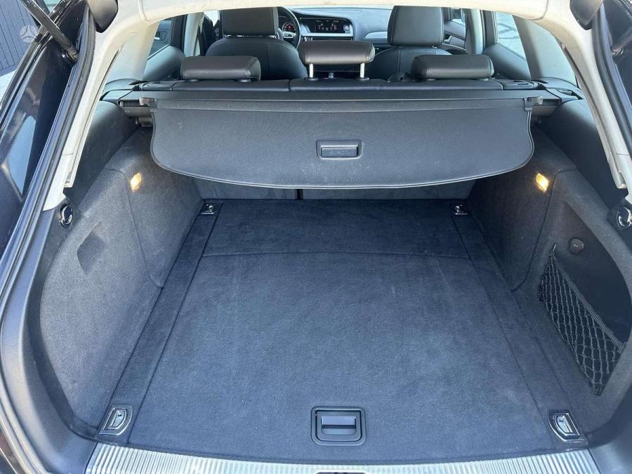 Black Audi A4 2012 in Siauliai, with an engine capacity of 1.97 L and mileage of 205 thousand km for 6550 €, photo 23 on AUTOMOTO.COM.LV