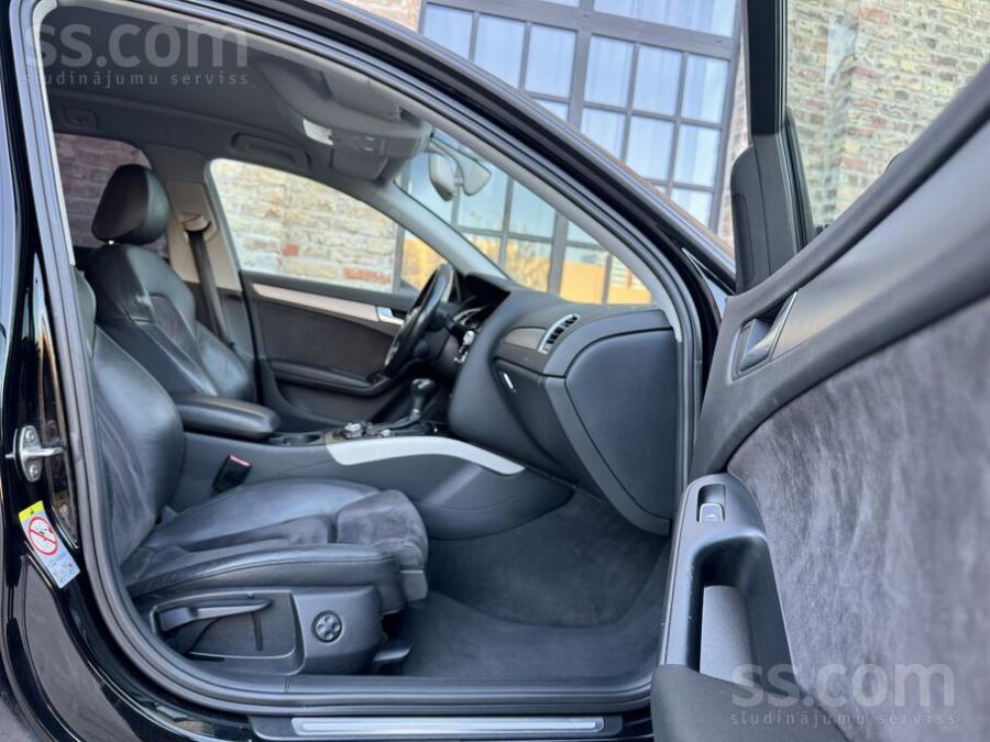 Black Audi A4 2012 in Riga, with an engine capacity of 2.00 L and mileage of 0 thousand km for 6400 €, photo 13 on AUTOMOTO.COM.LV