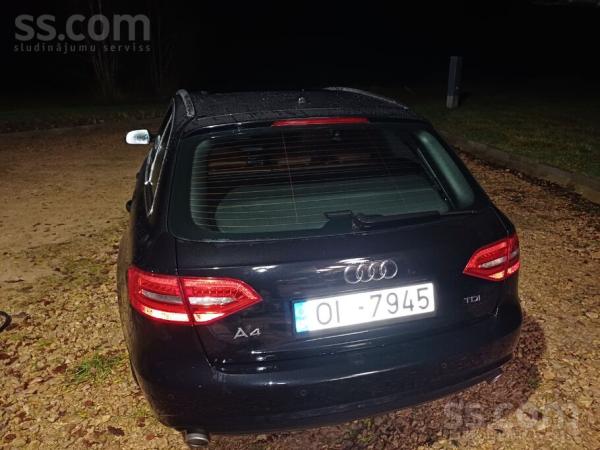 Black Audi A4 2012 in Valmiera, with an engine capacity of 3.00 L and mileage of 248 thousand km for 7200 €, photo 3 on AUTOMOTO.COM.LV
