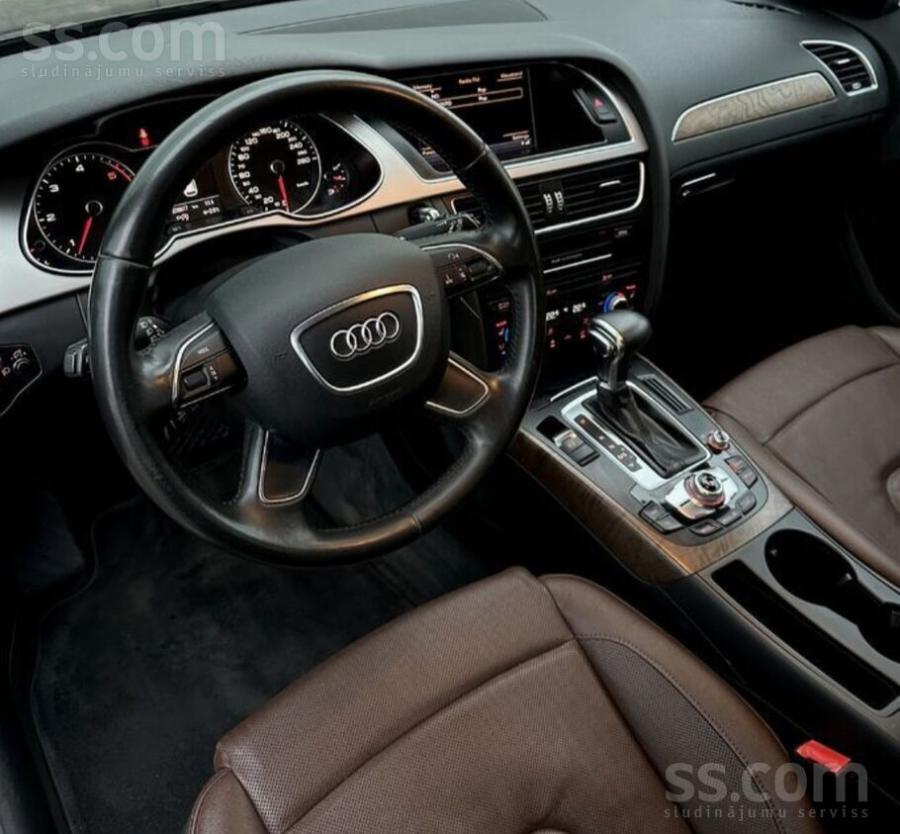 Black Audi A4 2012 in Valmiera, with an engine capacity of 3.00 L and mileage of 248 thousand km for 7200 €, photo 4 on AUTOMOTO.COM.LV