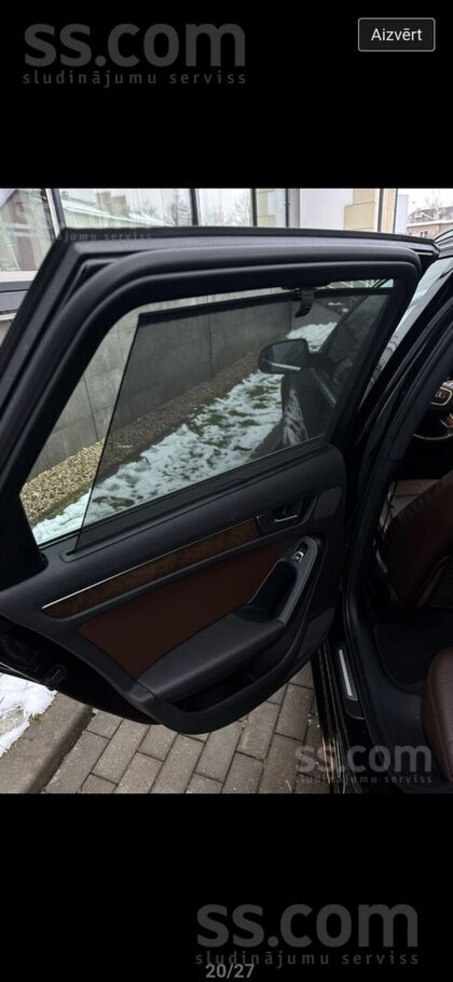 Black Audi A4 2012 in Valmiera, with an engine capacity of 3.00 L and mileage of 248 thousand km for 7200 €, photo 14 on AUTOMOTO.COM.LV