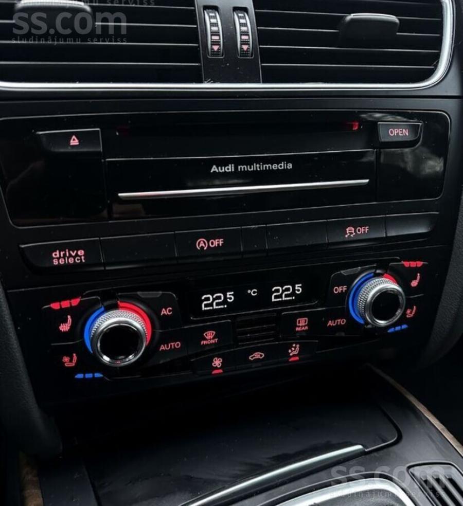 Black Audi A4 2012 in Valmiera, with an engine capacity of 3.00 L and mileage of 248 thousand km for 7200 €, photo 16 on AUTOMOTO.COM.LV