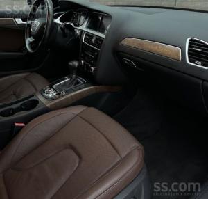 Black Audi A4 2012 in Valmiera, with an engine capacity of 3.00 L and mileage of 248 thousand km for 7200 €, photo 19 on AUTOMOTO.COM.LV