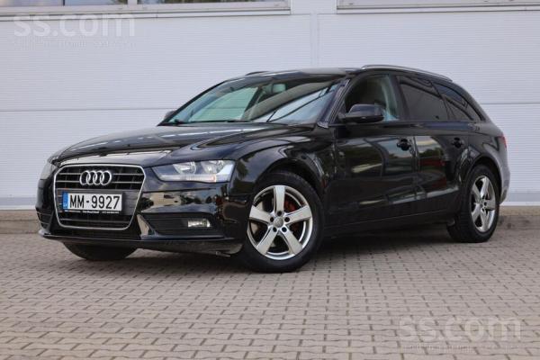 Black Audi A4 2012 in Riga, with an engine capacity of 2.00 L and mileage of 390 thousand km for 5295 €, photo 1 on AUTOMOTO.COM.LV