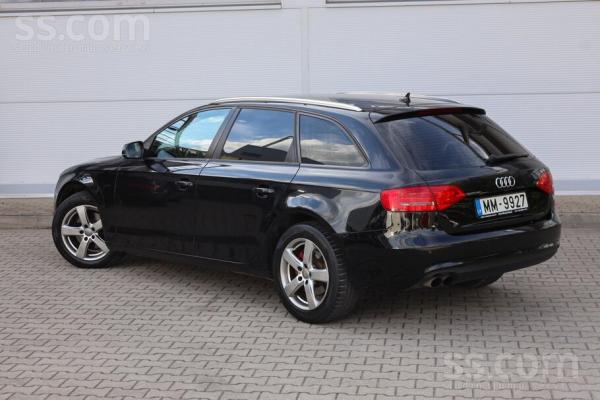 Black Audi A4 2012 in Riga, with an engine capacity of 2.00 L and mileage of 390 thousand km for 5295 €, photo 5 on AUTOMOTO.COM.LV