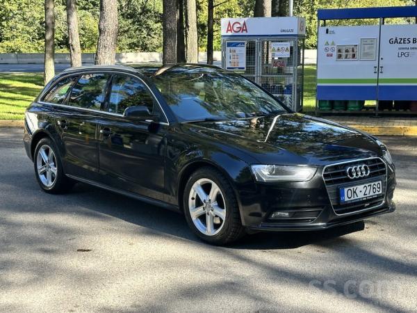 Audi A4 2012 in Riga on AUTOMOTO.COM.LV Black Audi A4 2012 in Riga, with an engine capacity of 2.00 L and mileage of 269 thousand km for 6890 €, photo 3 on AUTOMOTO.COM.LV
