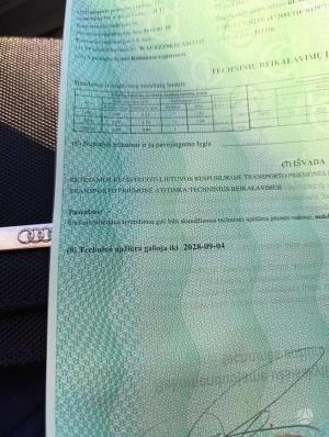 Черный Ауди А4 2012 в Каунас, объемом двигателя 1.80 л и пробегом 213 тыс. км за 4700 €, фото 17 на AUTOMOTO.COM.LV