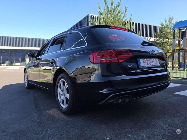 Black Audi A4 2012 in Kaunas, with an engine capacity of 1.97 L and mileage of 331 thousand km for 4990 €, photo 6 on AUTOMOTO.COM.LV
