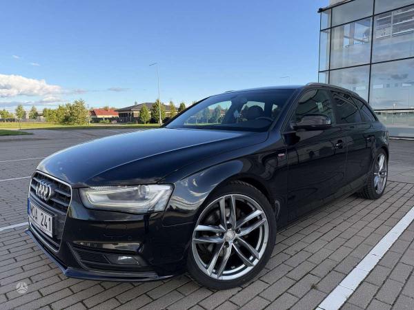 Black Audi A4 2012 in Panevezys, with an engine capacity of 1.97 L and mileage of 338 thousand km for 7800 €, photo 1 on AUTOMOTO.COM.LV
