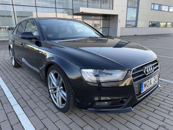 Black Audi A4 2012 in Panevezys, with an engine capacity of 1.97 L and mileage of 338 thousand km for 7800 €, photo 4 on AUTOMOTO.COM.LV