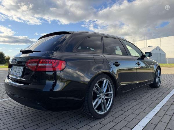 Black Audi A4 2012 in Panevezys, with an engine capacity of 1.97 L and mileage of 338 thousand km for 7800 €, photo 6 on AUTOMOTO.COM.LV
