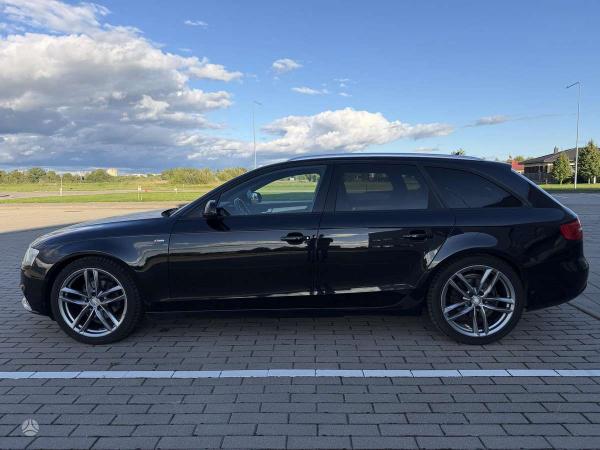 Black Audi A4 2012 in Panevezys, with an engine capacity of 1.97 L and mileage of 338 thousand km for 7800 €, photo 7 on AUTOMOTO.COM.LV