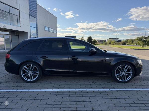 Black Audi A4 2012 in Panevezys, with an engine capacity of 1.97 L and mileage of 338 thousand km for 7800 €, photo 8 on AUTOMOTO.COM.LV