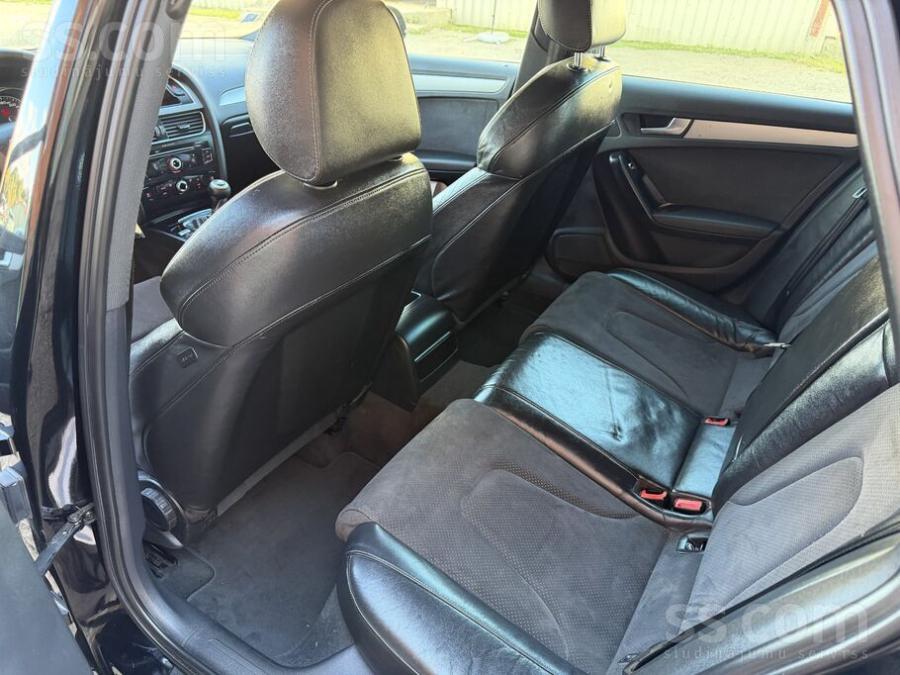 Black Audi A4 2012 in Rezekne, with an engine capacity of 2.00 L and mileage of 0 thousand km for 6500 €, photo 12 on AUTOMOTO.COM.LV