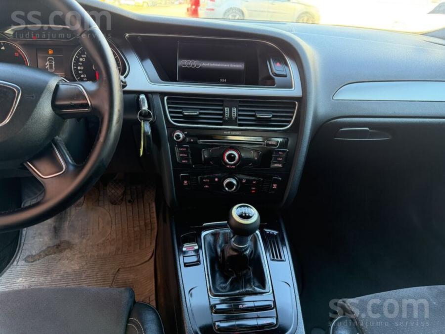 Black Audi A4 2012 in Rezekne, with an engine capacity of 2.00 L and mileage of 0 thousand km for 6500 €, photo 13 on AUTOMOTO.COM.LV