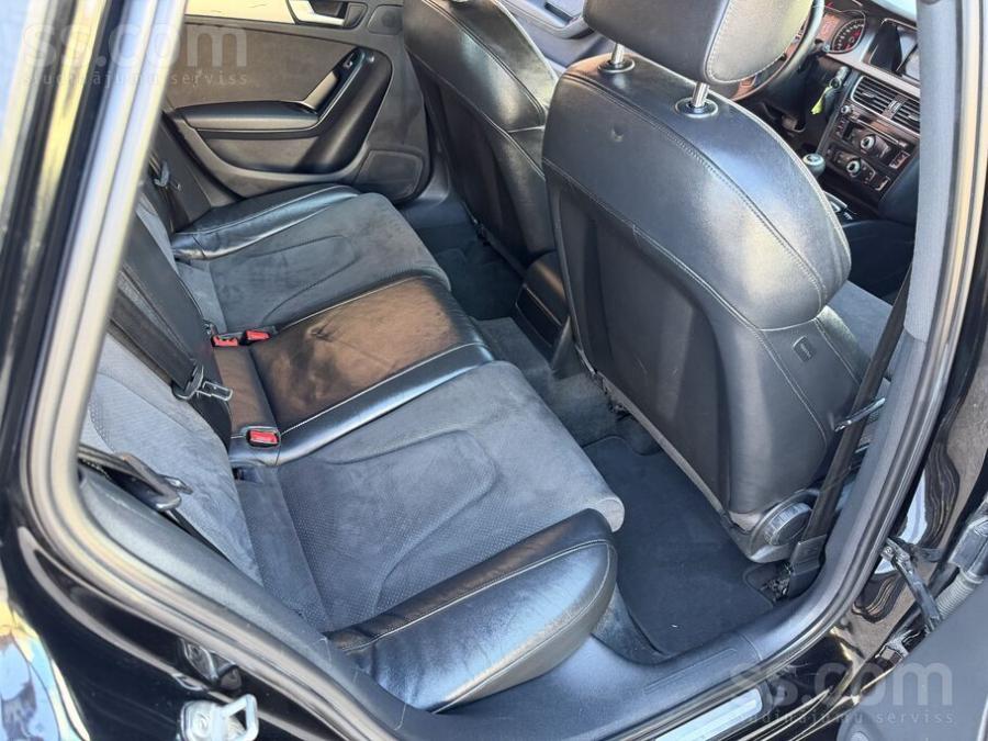 Black Audi A4 2012 in Rezekne, with an engine capacity of 2.00 L and mileage of 0 thousand km for 6500 €, photo 16 on AUTOMOTO.COM.LV