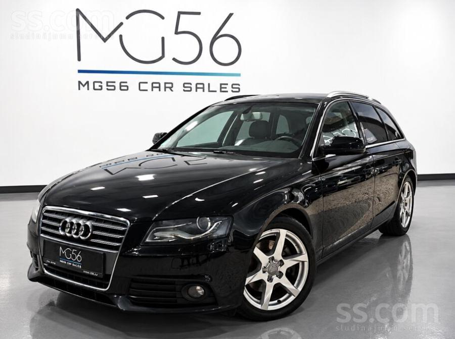 Black Audi A4 2012 in Riga, with an engine capacity of 1.80 L and mileage of 192 thousand km for 6990 €, photo 1 on AUTOMOTO.COM.LV