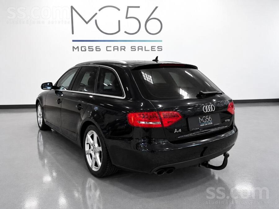 Black Audi A4 2012 in Riga, with an engine capacity of 1.80 L and mileage of 192 thousand km for 6990 €, photo 5 on AUTOMOTO.COM.LV