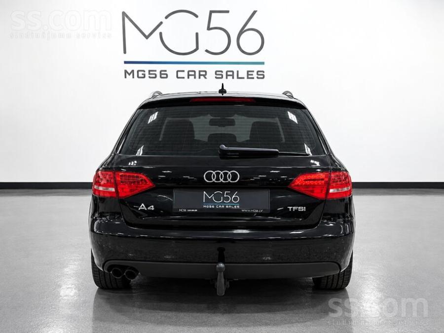 Black Audi A4 2012 in Riga, with an engine capacity of 1.80 L and mileage of 192 thousand km for 6990 €, photo 7 on AUTOMOTO.COM.LV